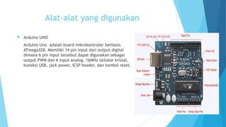 Alat pengukur tinggi badan otomatis | PPT