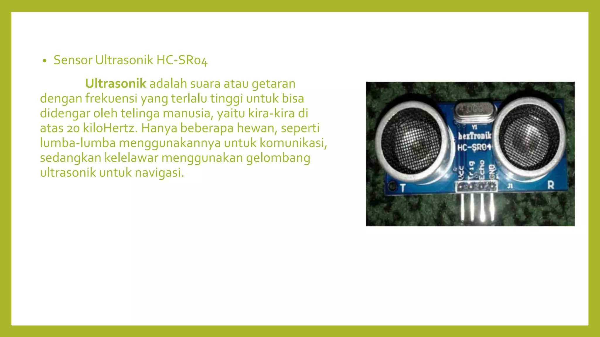 Alat pengukur tinggi badan otomatis | PPT