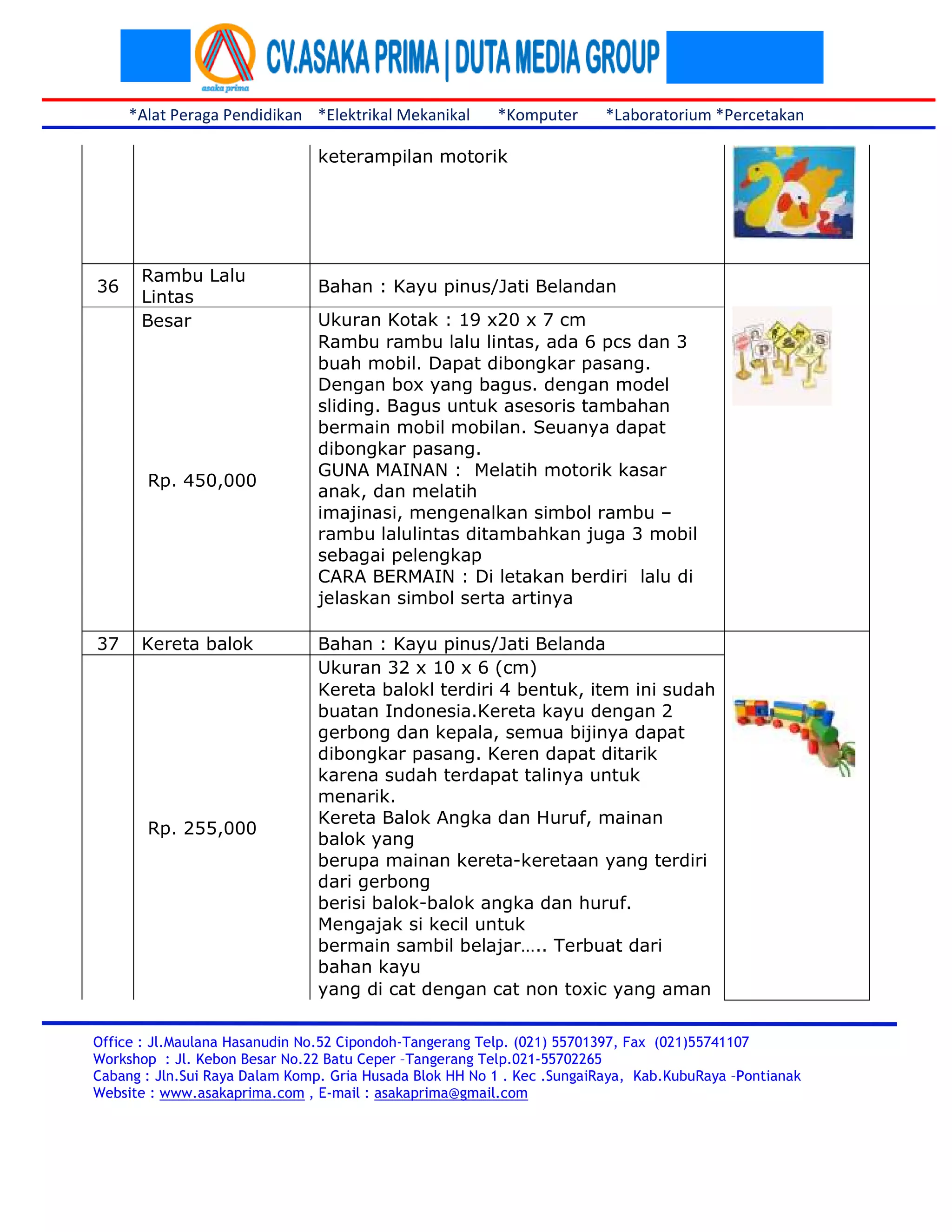 APE INDOOR PAUD TK,PRODUKSI MAINAN EDUKATIF,MAINAN KAYU,SARANA APE PAUD ...