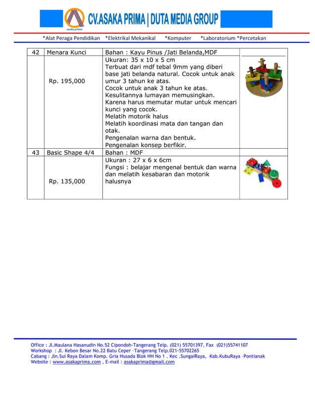 APE INDOOR PAUD TK,PRODUKSI MAINAN EDUKATIF,MAINAN KAYU,SARANA APE PAUD ...