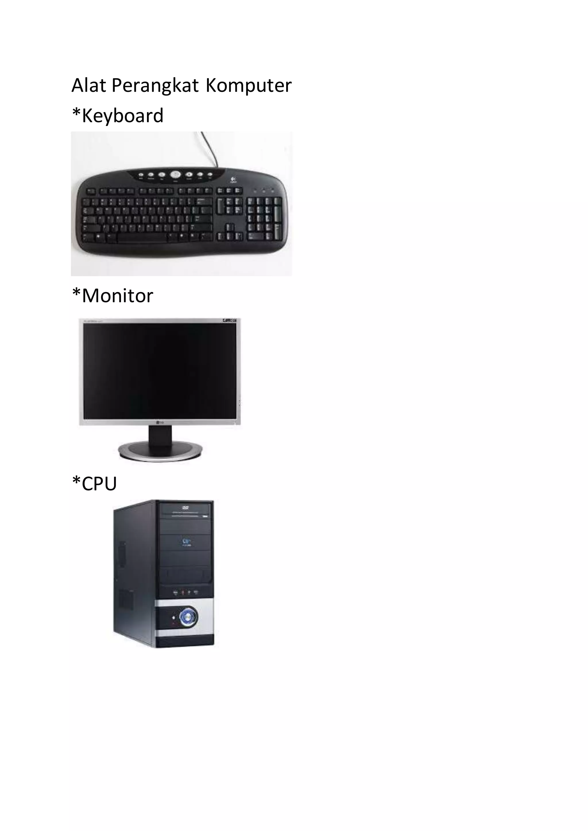 Alat perangkat komputer | DOCX