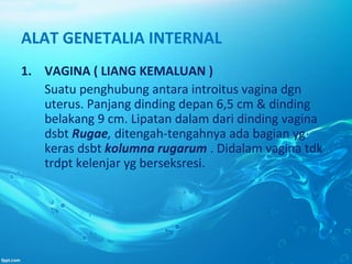 Alat reproduksi wanita | PPT