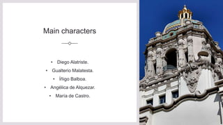 Historia de las Aventuras Capitán Alatriste | PPT