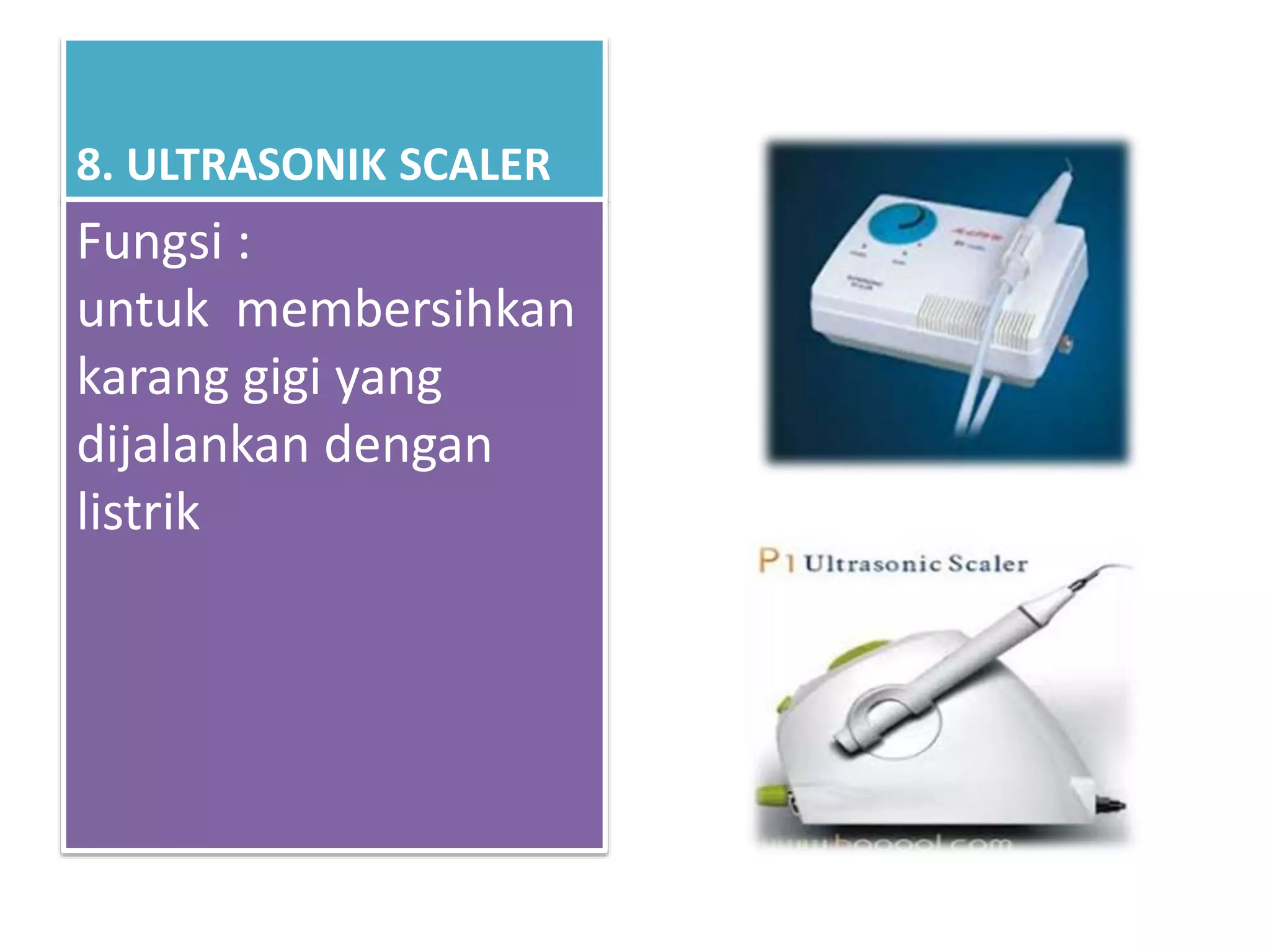 Alat scalling manual & elektrik | PPTX