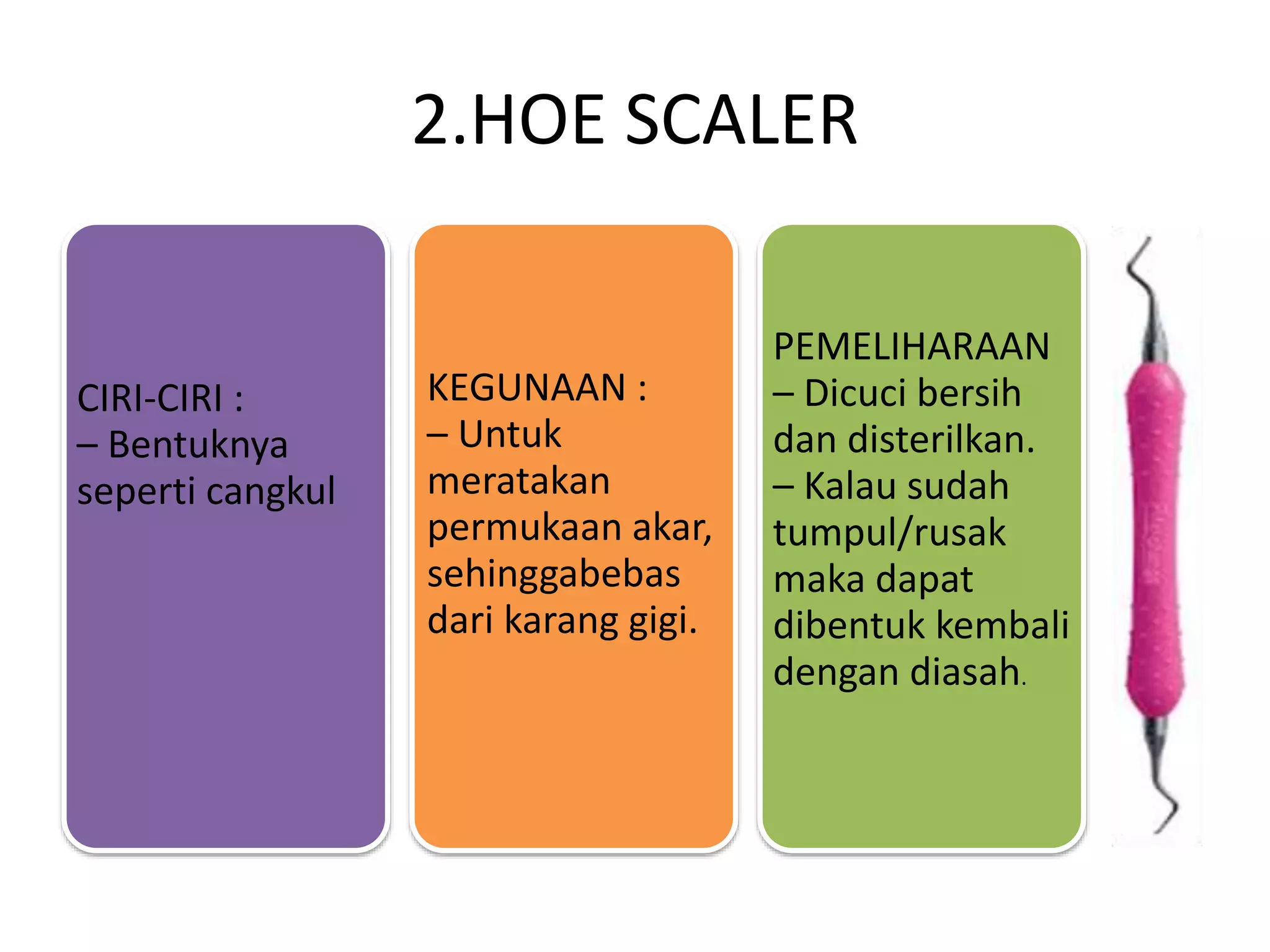 Alat scalling manual & elektrik | PPTX
