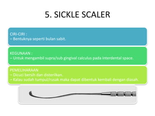 Alat scalling manual & elektrik | PPTX
