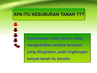 Alat Sederhana Pengukur Kesuburan Tanah | PPT
