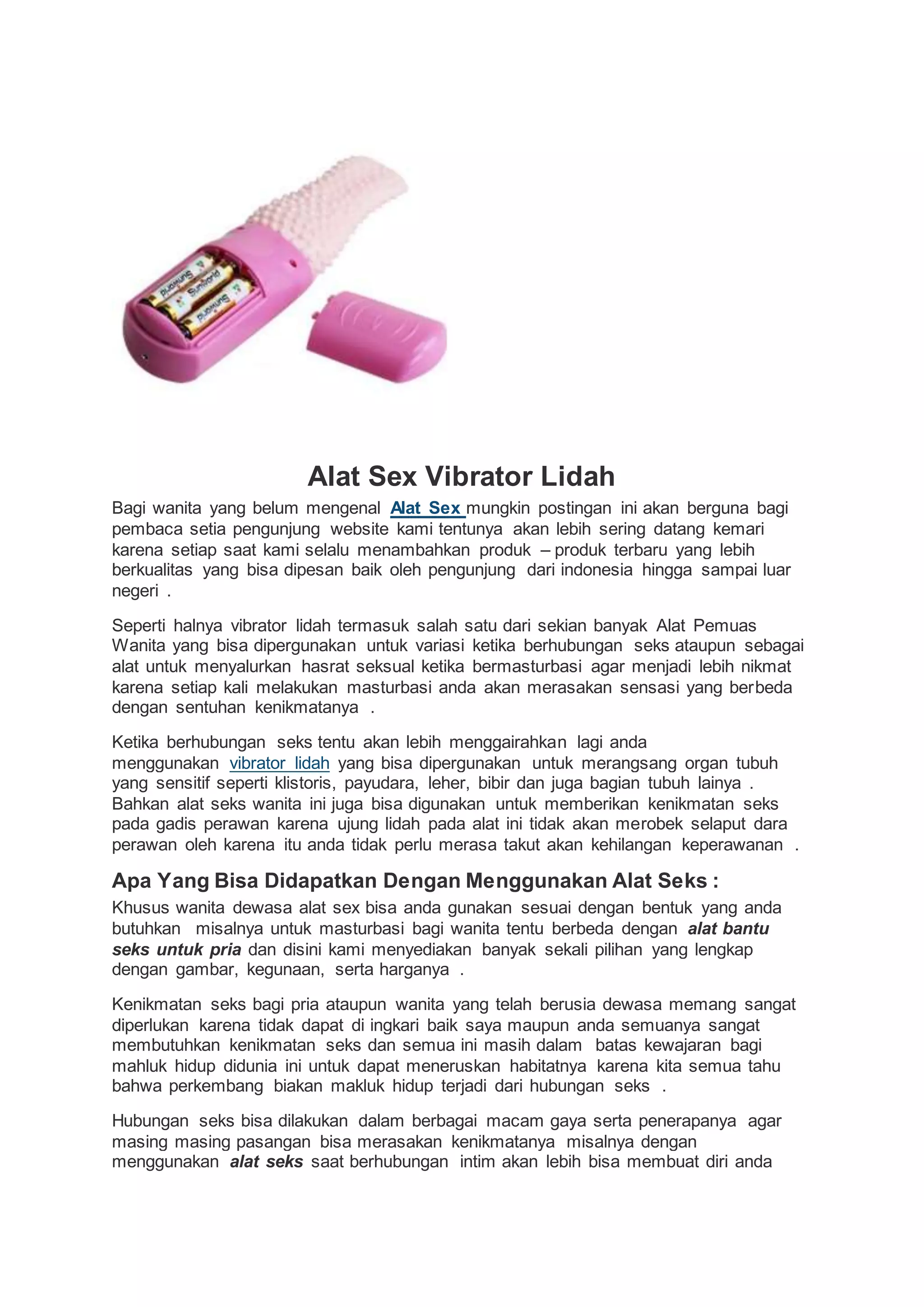 Alat sex | PDF