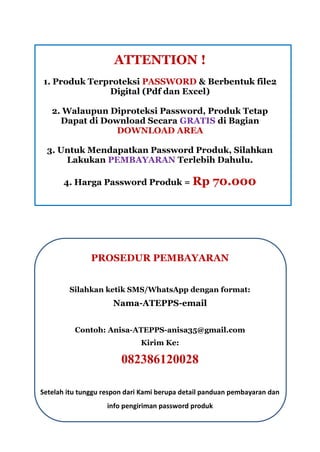 Alat tes epps lengkap dengan skoring epps | PDF