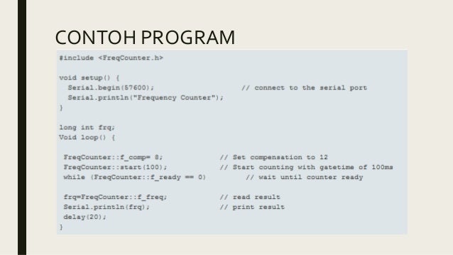Contoh Program Delphi 7 Menggunakan Arduino Ide Funkyfasr