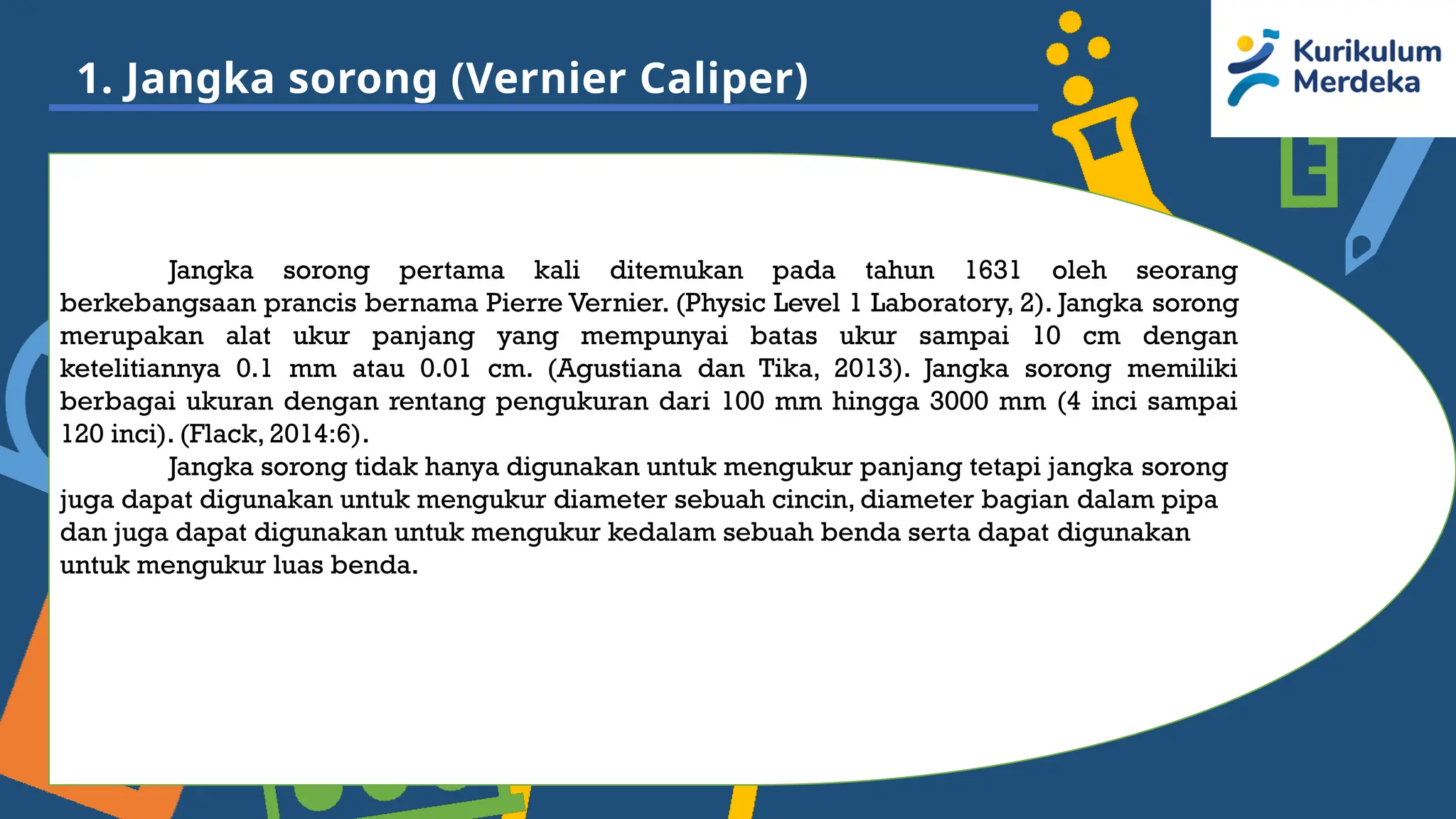 Alat ukur Mekanik Presisi : Jangka sorong | PPTX