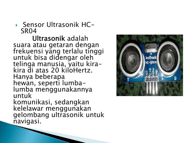 Alat ukur tinggi badan otomatis | PPT