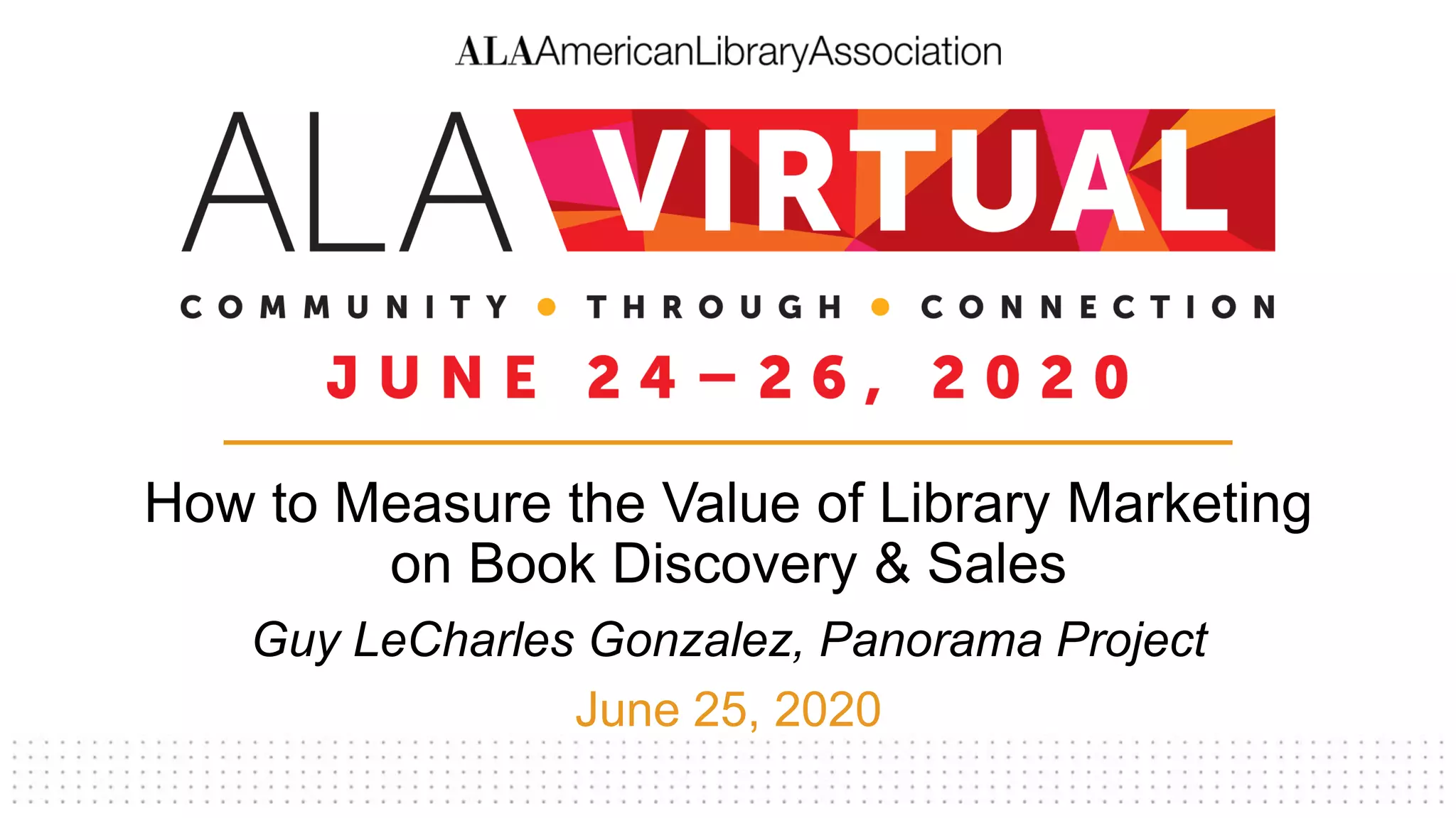 How to Measure the Value of Library Marketing on Book Discovery & Sales ...