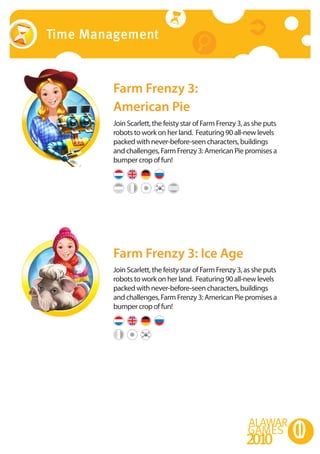 Alawar Games Catalog 2010 | PDF