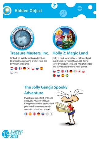 Alawar Games Catalog 2010 | PDF