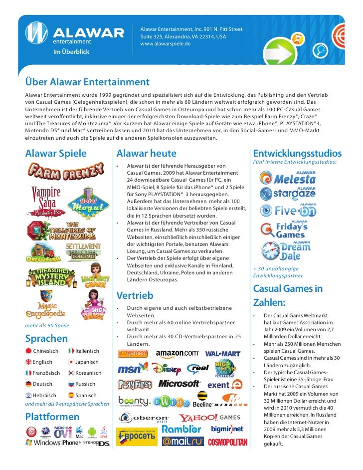 Alawar Entertainment And Newedge Announce Alawar Newedge