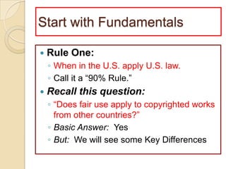 Libraries, Copyright and the World | PPT