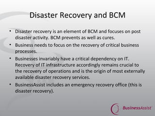 A laypersons guide to business continuity management richard (2) | PPT