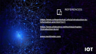 Introduction to ICT. | PPT