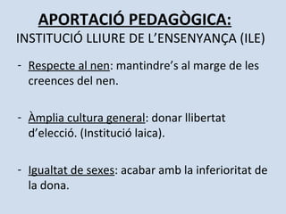 GINER DE LOS RÍOS - Irene Alario, Alba Terradas | PPT