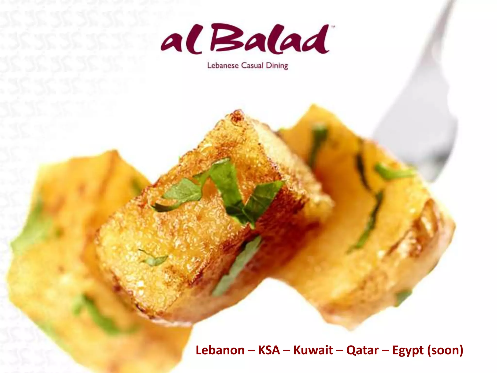 Al Balad Restaurant Qatar - A Profile | PPTX