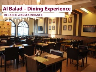 Al Balad Restaurant Qatar - A Profile | PPTX