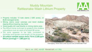 Alba minerals presentation | PPT