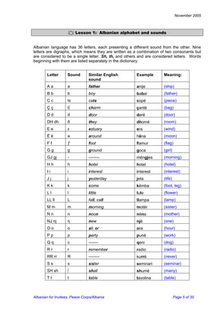Basic Albanian Language Course | PDF | Programming Languages | Computing