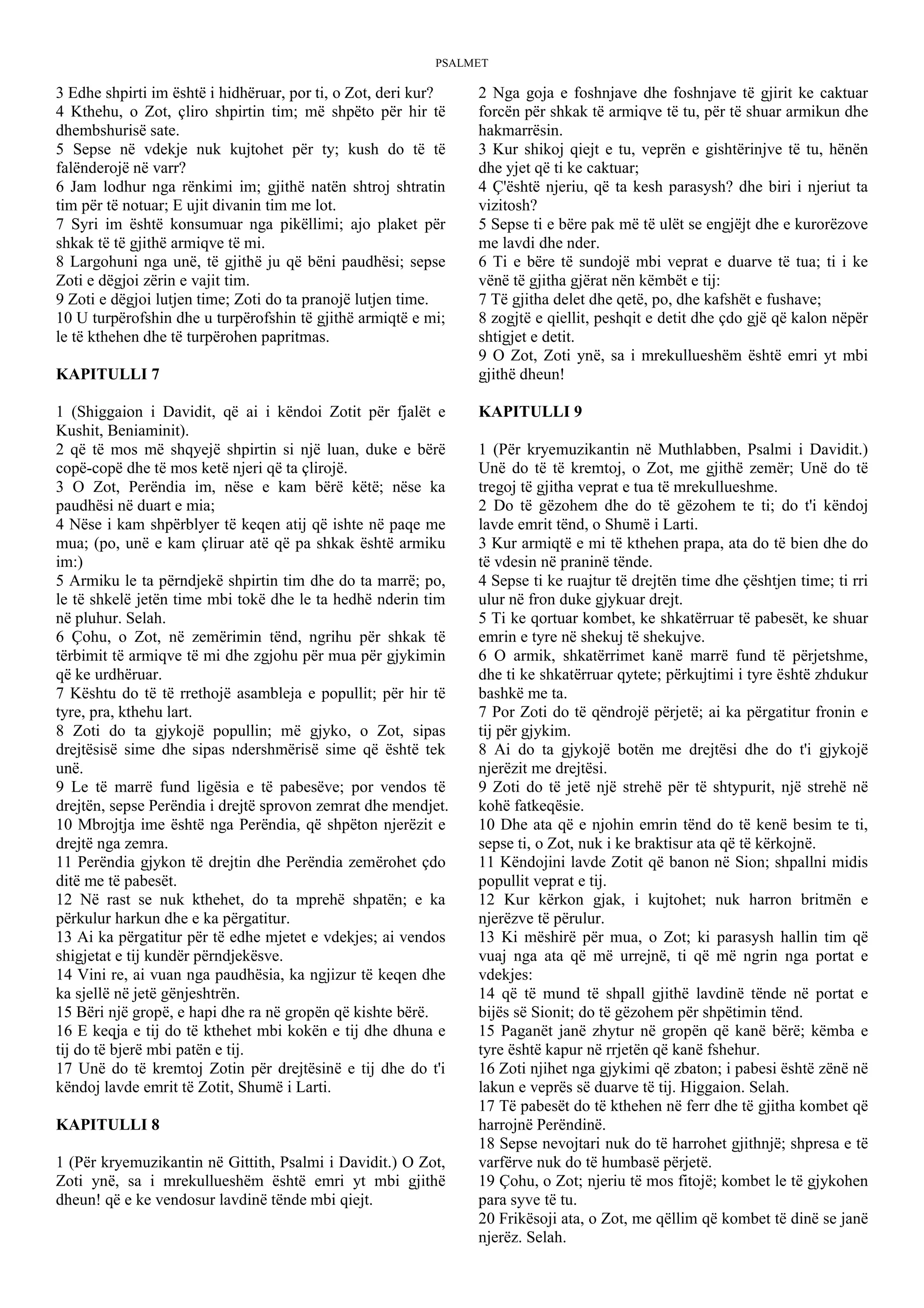 Albanian - The Book of Psalms - King James Bible.pdf