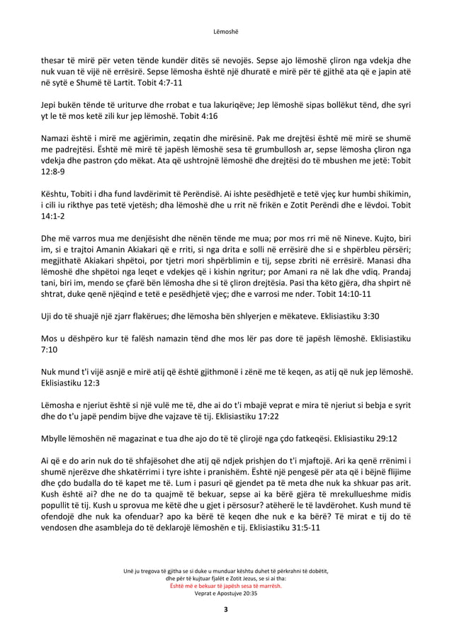 Albanian - The Christian Custom of Giving Alms.pdf