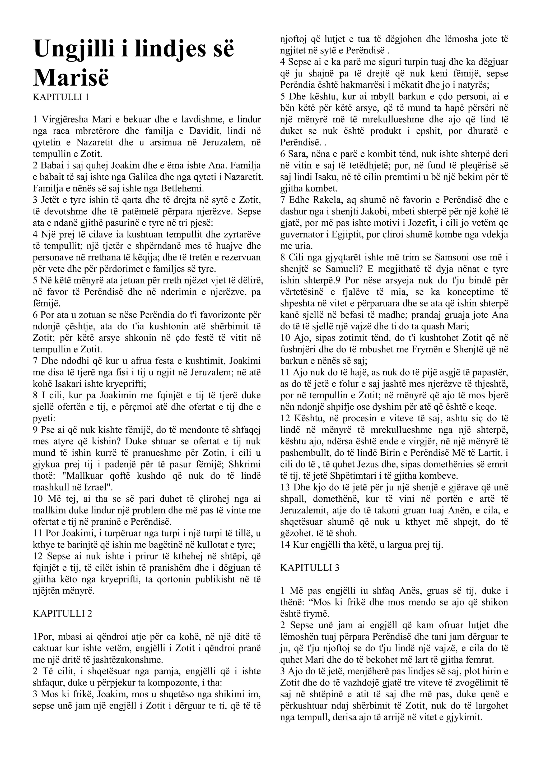 Albanian - The Gospel of the Birth of Mary.pdf