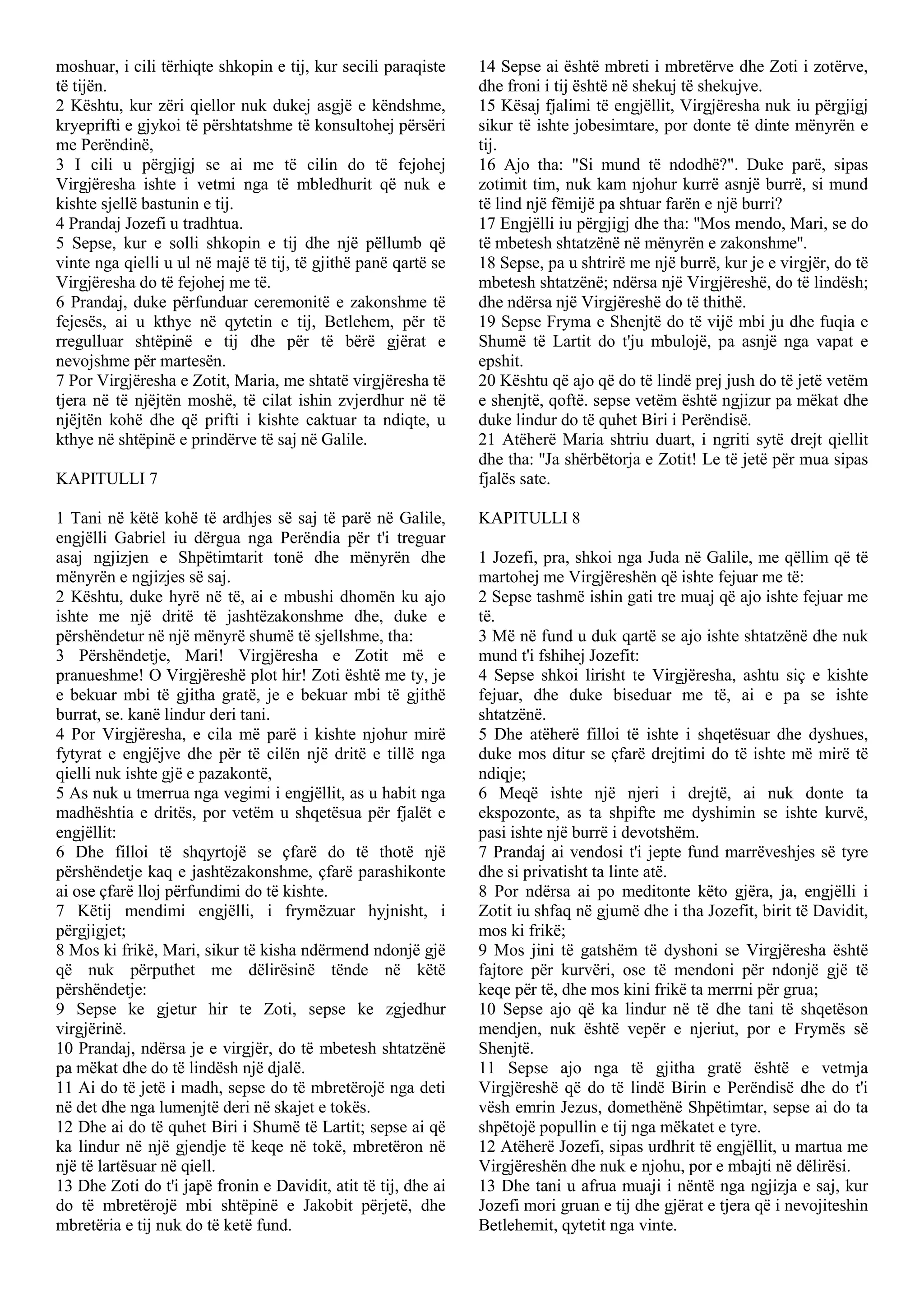 Albanian - The Gospel of the Birth of Mary.pdf