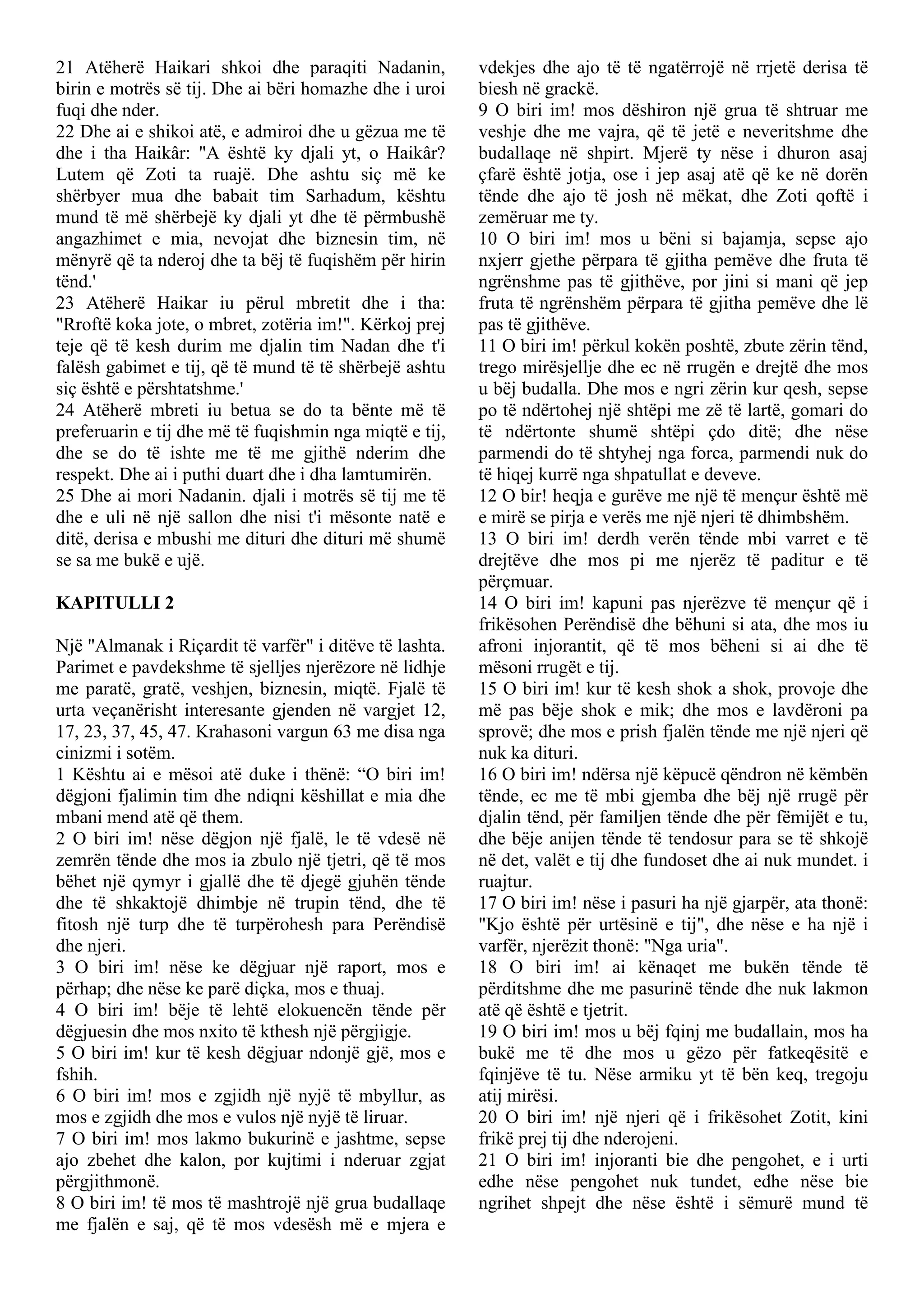 Albanian - The Story of Ahikar the Grand Vizier of Assyria.pdf