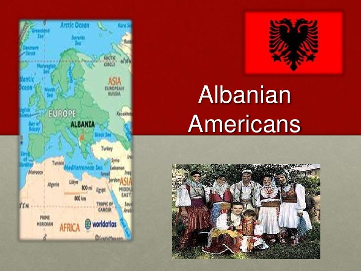 Albanian americans presentation