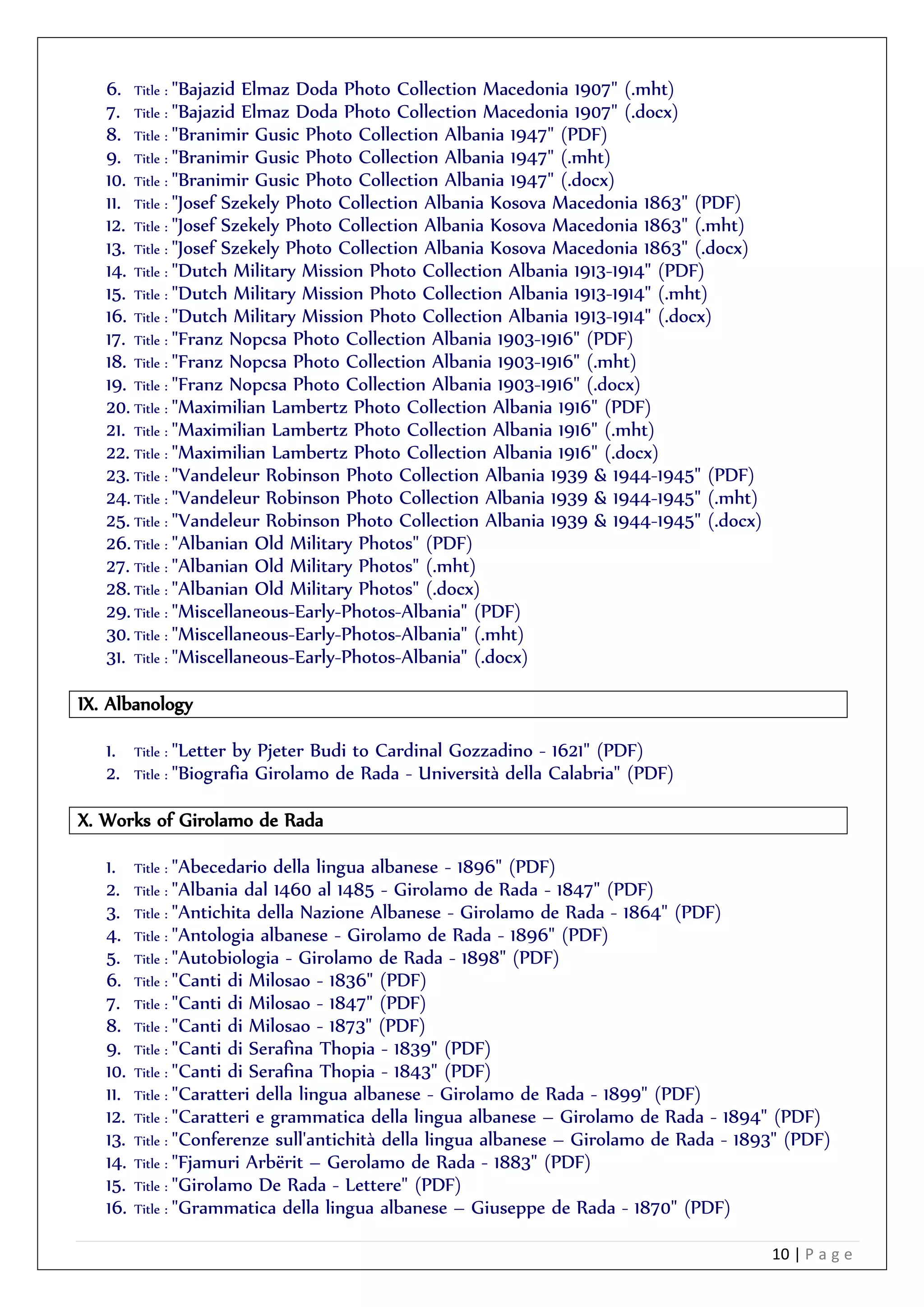 Albanian Books Collections | PDF