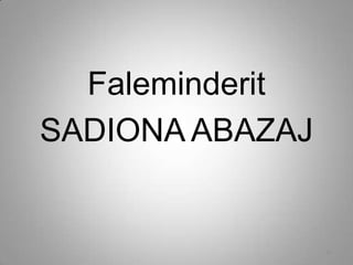 Albanian tourist guide by SADIONA ABAZAJ | PPSX