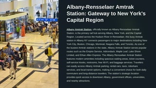 Albany Amtrak Station - Your Complete Guide to New York’s Rail Gateway ...
