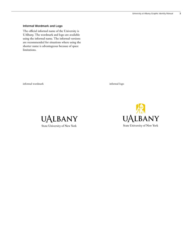 Albany graphic identity_manual_2.0 | PDF | Education
