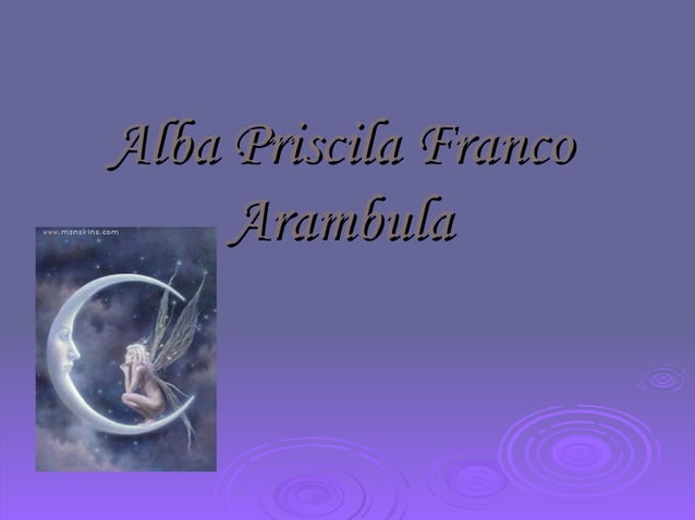Alba priscila | PPT