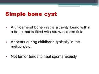 Bone Tumor (Benign and malignant) | PPTX