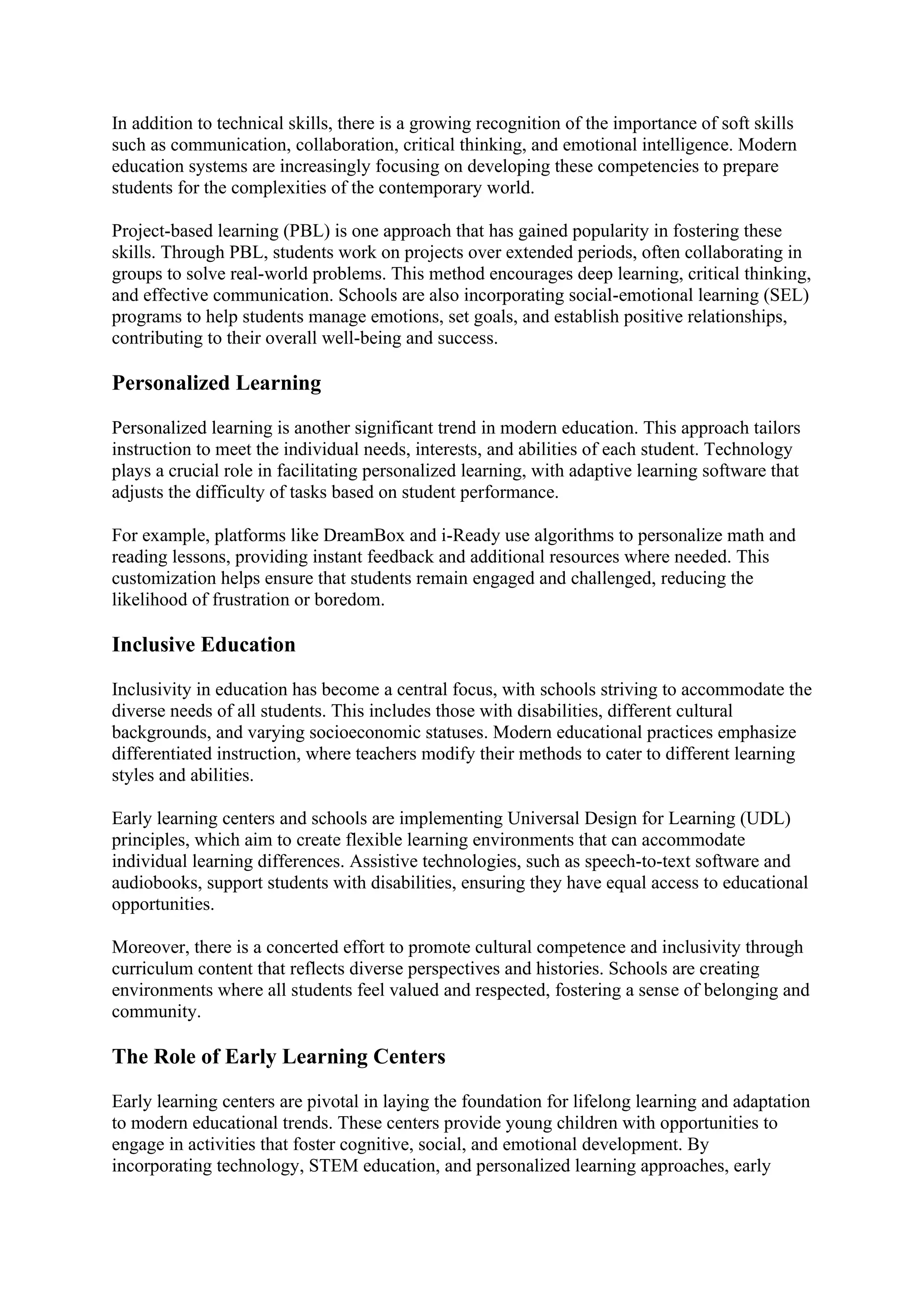 The Evolution of Modern Education: How Schools Are Adapting to the 21st ...