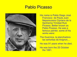 Famous people presentation | ODP