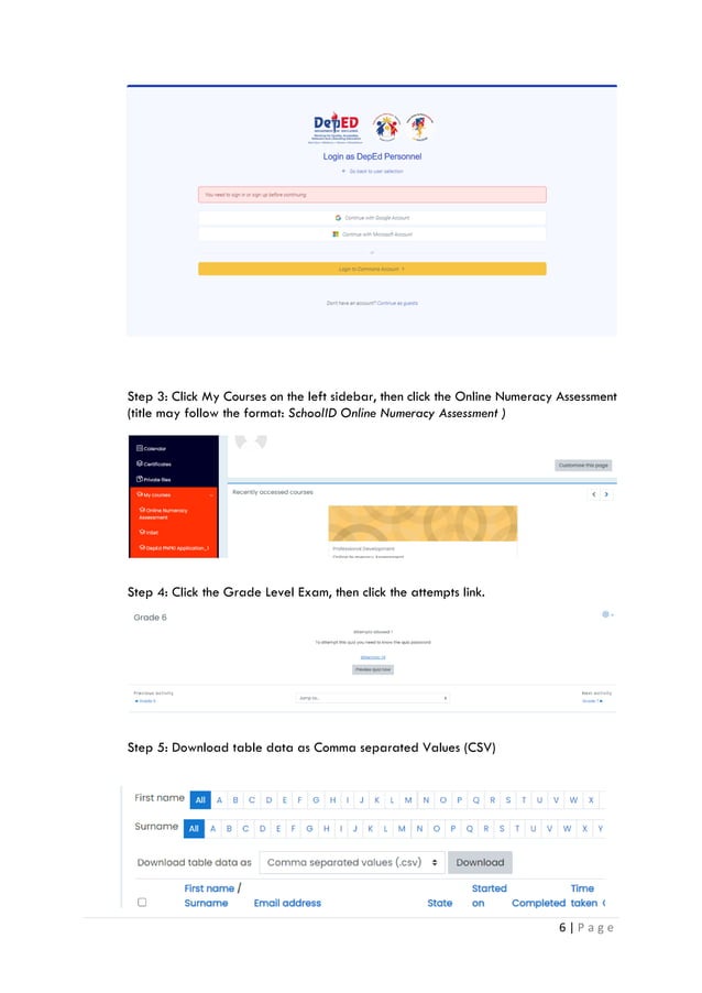 Albay Numeracy Assessment Tools (ALNAT) Manual.pdf | Educational ...