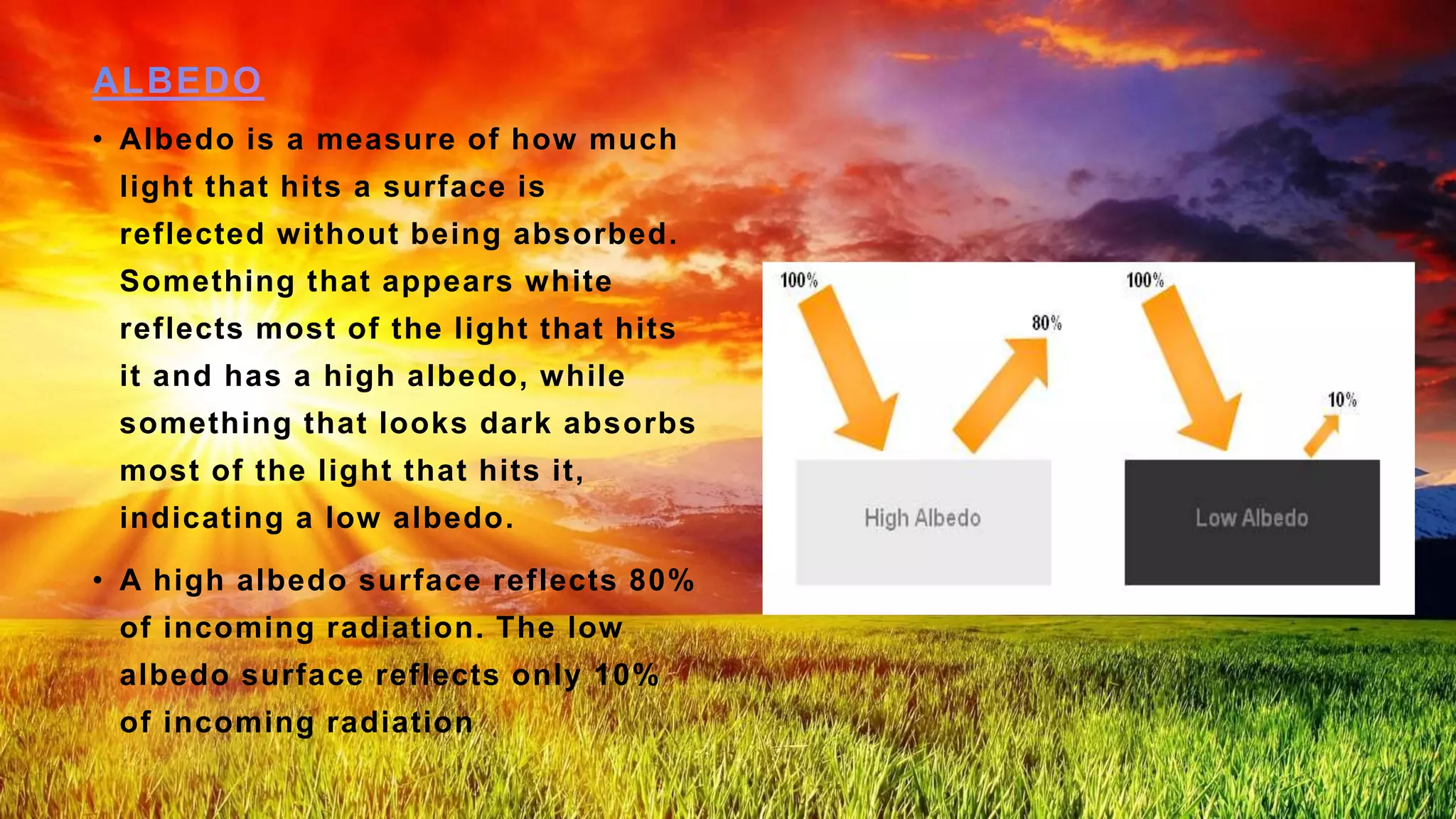 Albedo and Radiation | PPTX