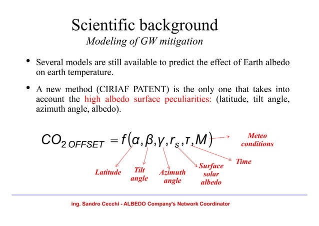 Albedo Project Presentation Rev2 | PPT