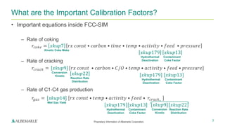 Europe User Conference: Albemarle FCC-SIM calibration best practices | PDF