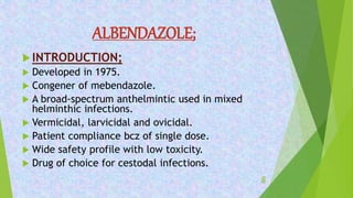 Albendazole | PPTX