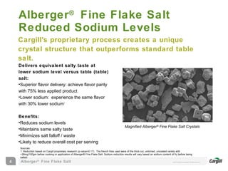 Alberger® Fine Flake Salt 2015 | PPT