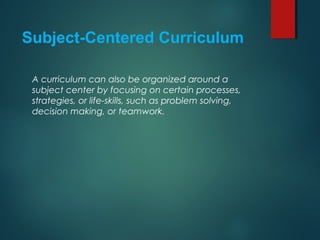 Curriculum Models | PPT