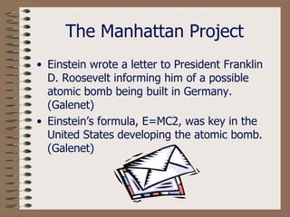 albert EINSTEIN | PPT